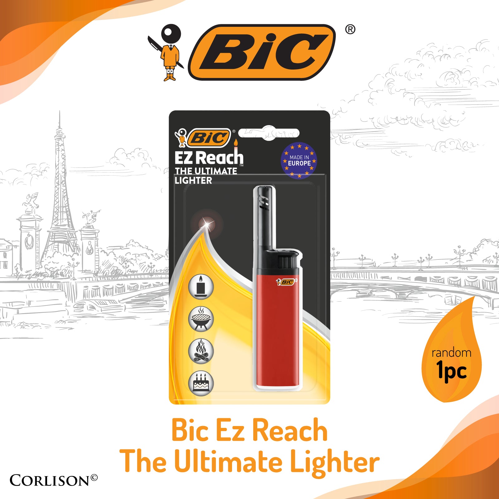 Ez Reach Lighters – BIC Singapore